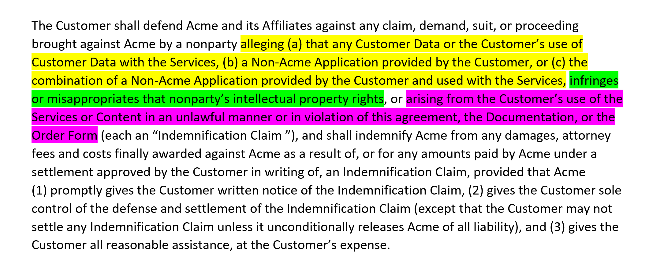 Ending Enumerated Clauses Not With A Bang But With A Period Adams On Contract Drafting